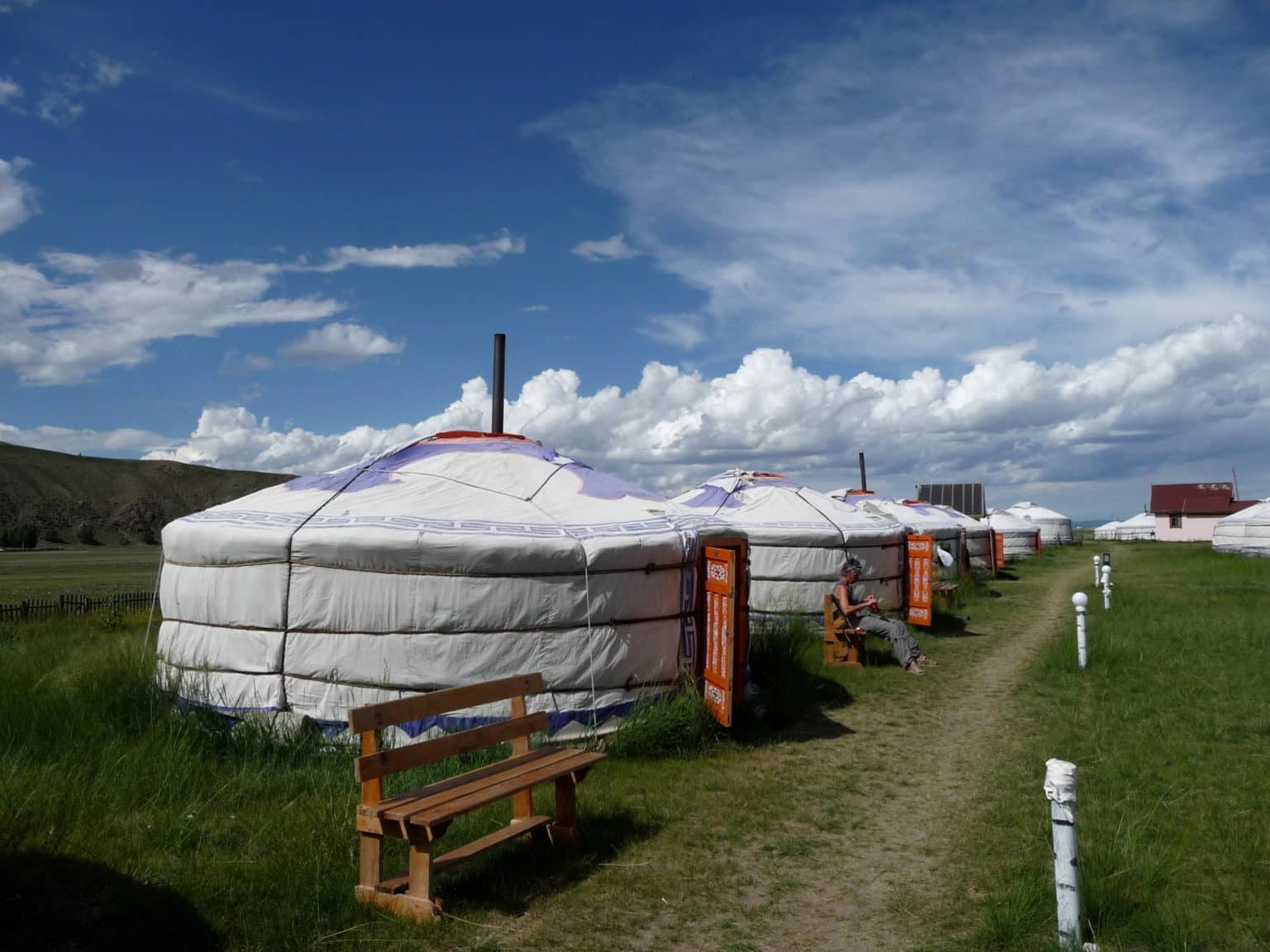 Jurte (mongolisch Ger) - Mongolei-Reise - Bilder von Jurten