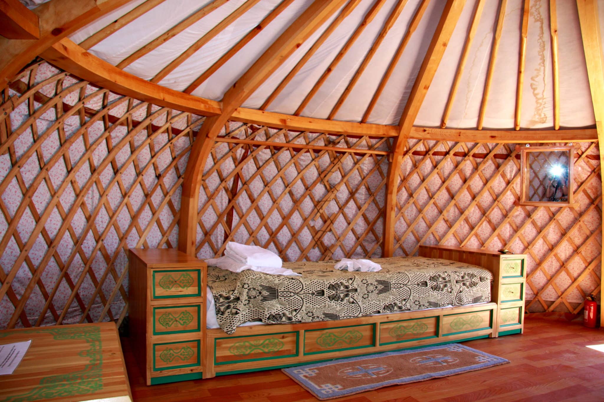 Jurte (mongolisch Ger) - Mongolei-Reise - Bilder von Jurten